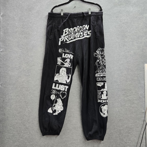 Broken Promises | Pants | Broken Promises Men Sweatpants L Black ...